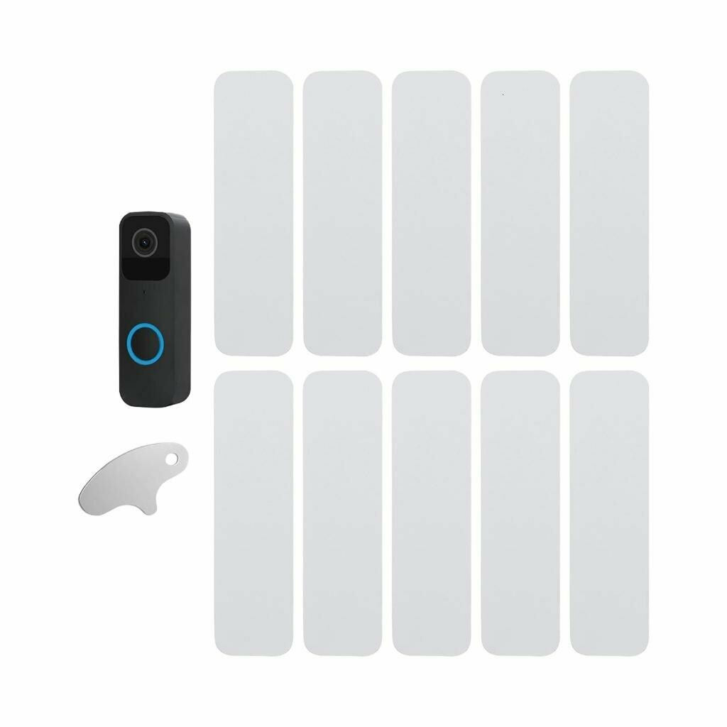 Комплект из 10 самоклеящихся дверных звонков