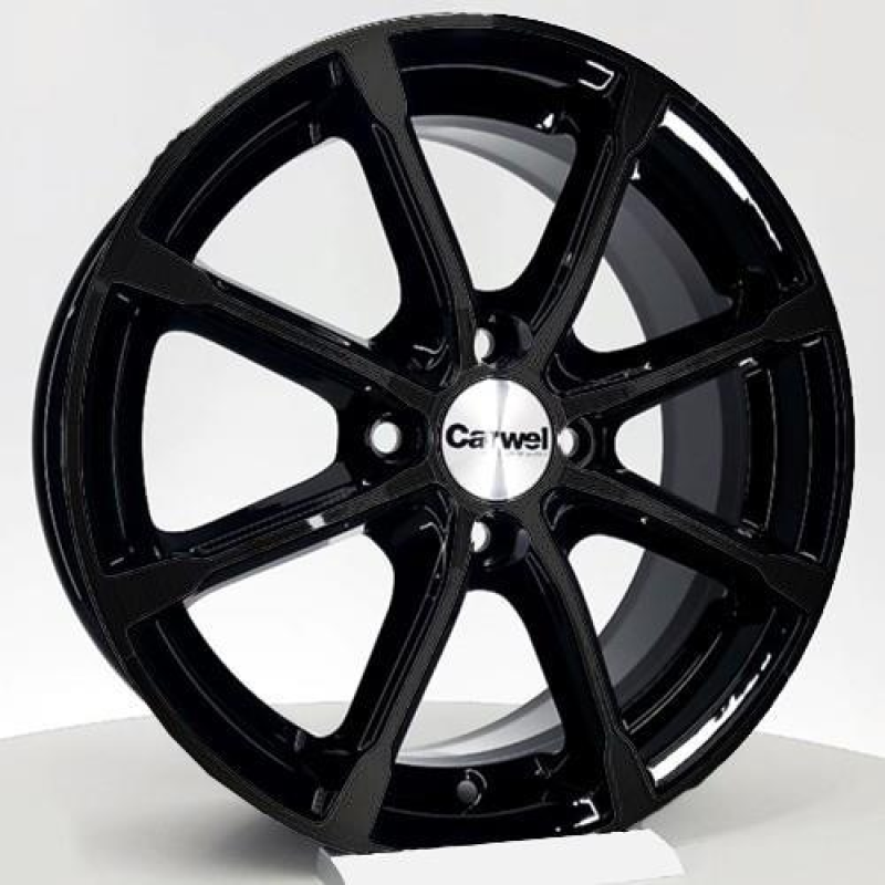 Диск колесный Carwel Бета 114 6,0x15 4x114,3 Dia66.1 ET40 цвет BK