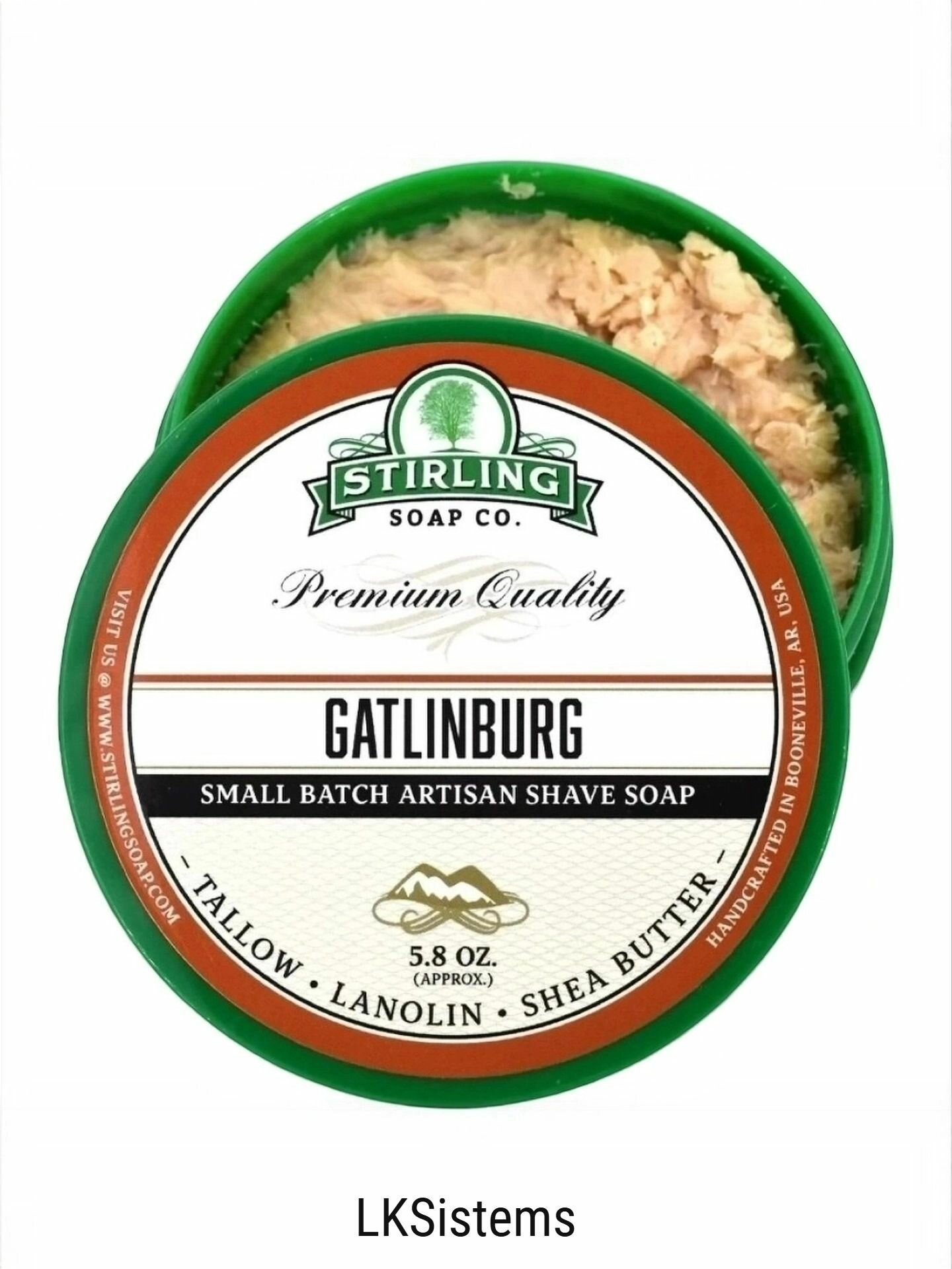Stirling Мыло для бритья Gatlinburg 170 мл