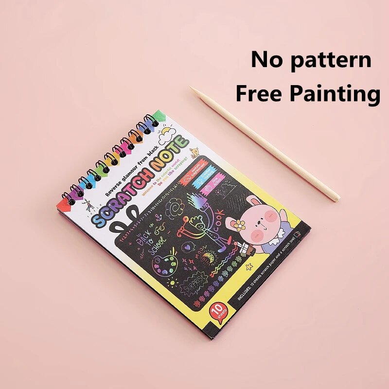 Детские наборы для рисования Монтессори из бумаги yellow