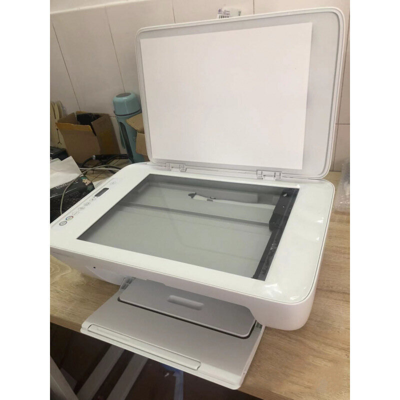 Высокоэффективный принтер, компактный, подходит для дома, студентов и офиса, с функциями копирования, сканирования и струйной печати, доступен в черном и цветном вариантах.