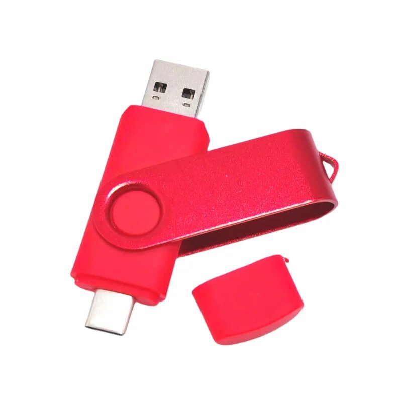 Флешка 512М Red Color, USB 2.0