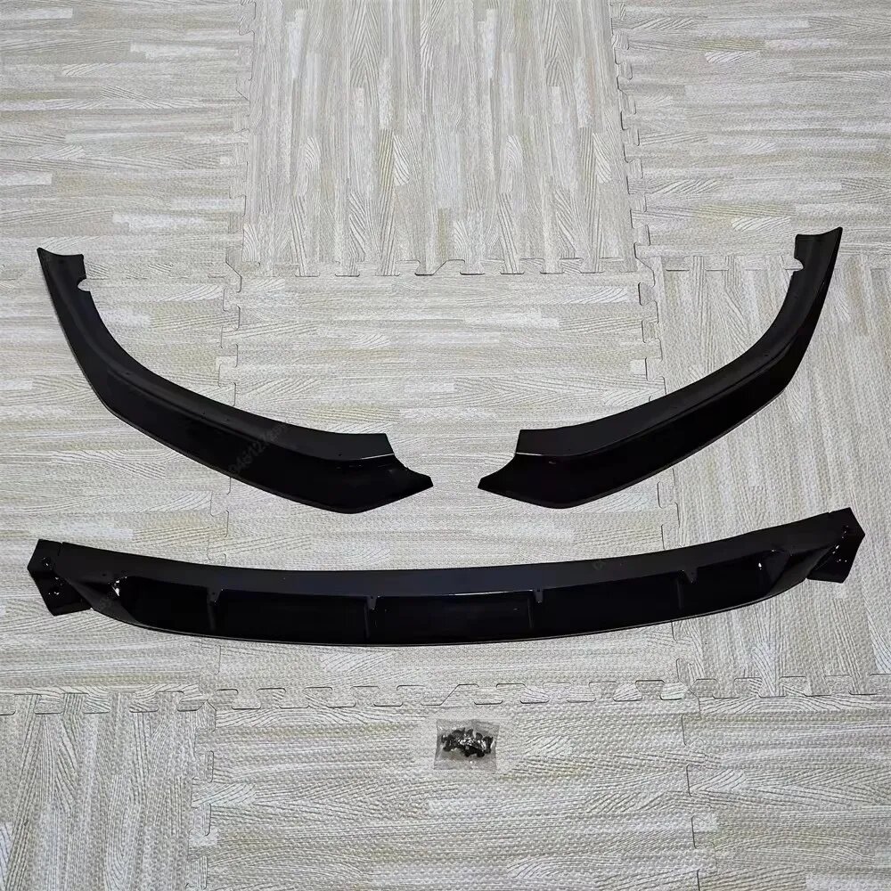 Автомобильный передний бампер, спойлер, сплиттер, диффузор для BMW 5 серии G30 G31 520i 530i 540i M-Sport 2017-2020, кузовные комплекты, тюнинг, черный