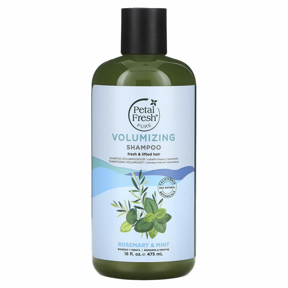 Petal Fresh, шампунь для придания объема, розмарин и мята, 475 мл (16 жидк. унций)