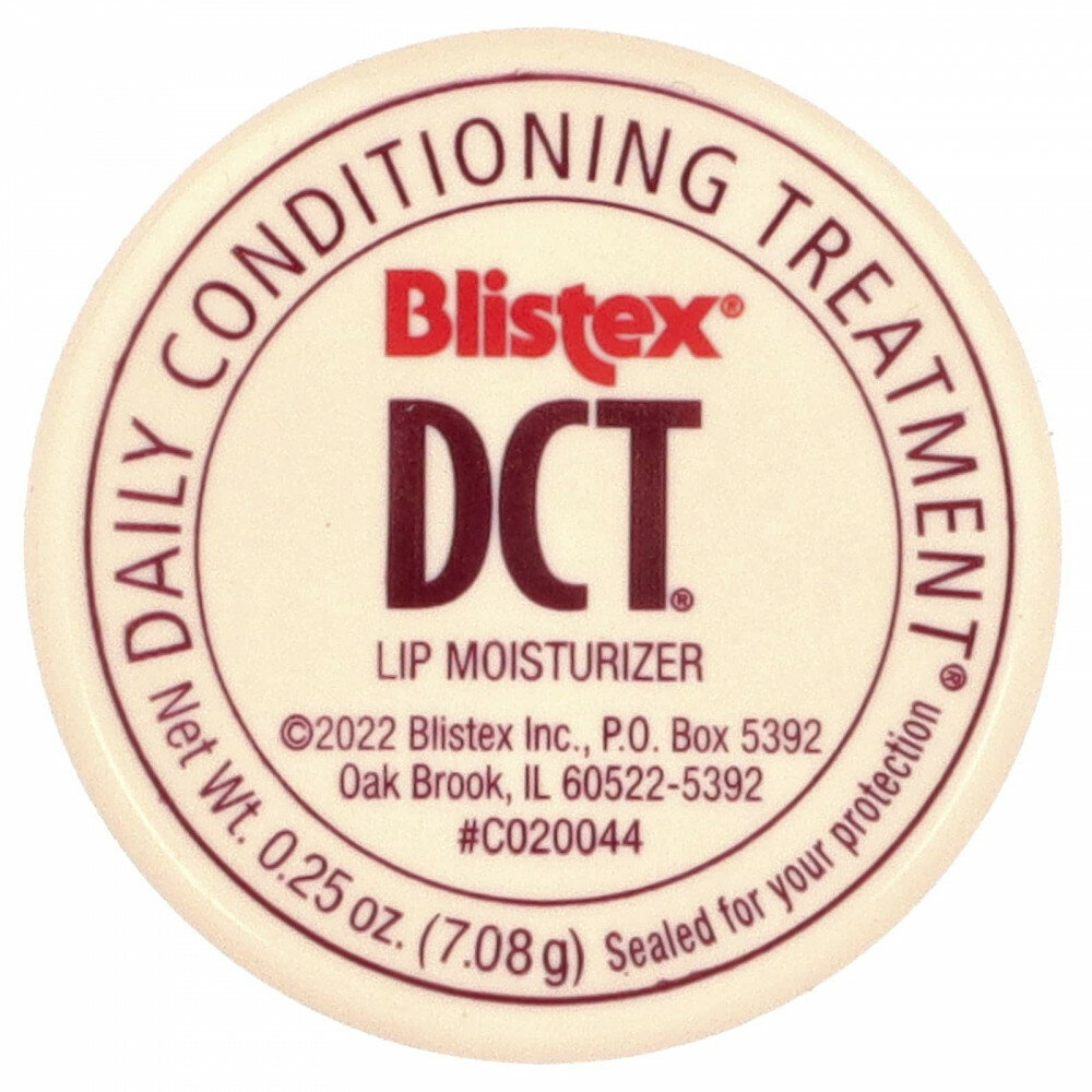 Blistex, DCT®, увлажняющий крем для губ, 7,08 г (0,25 унции)