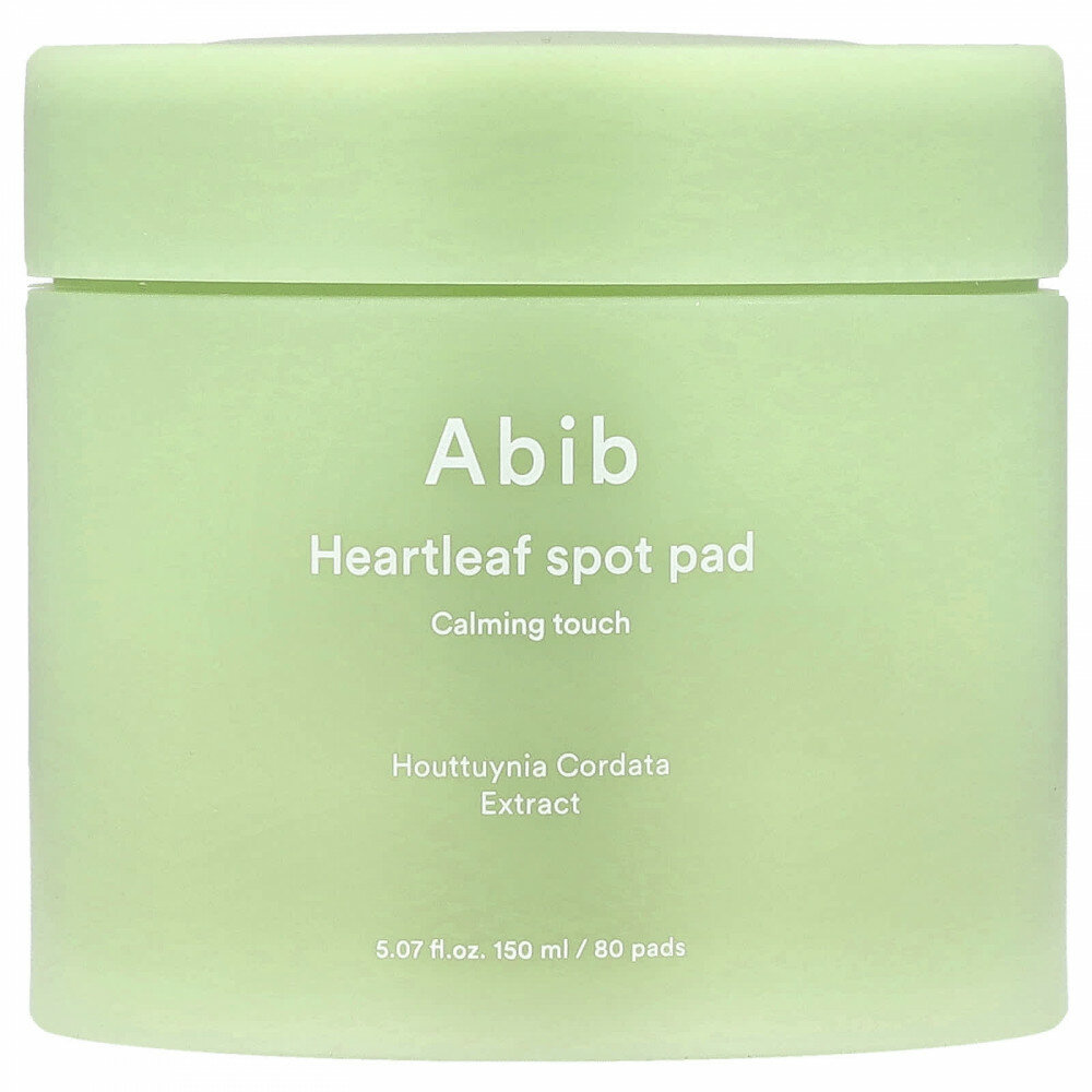 Abib, Heartleaf Spot Pad, 80 тампонов, 150 мл (5,07 жидк. унц.)