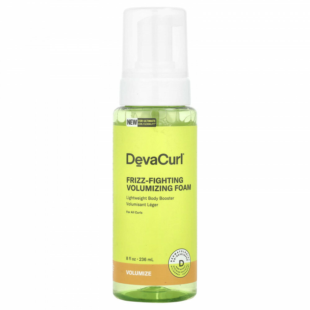 DevaCurl, Пенка для увеличения объема волос от пушения, 236 мл (8 жидк. унц.)