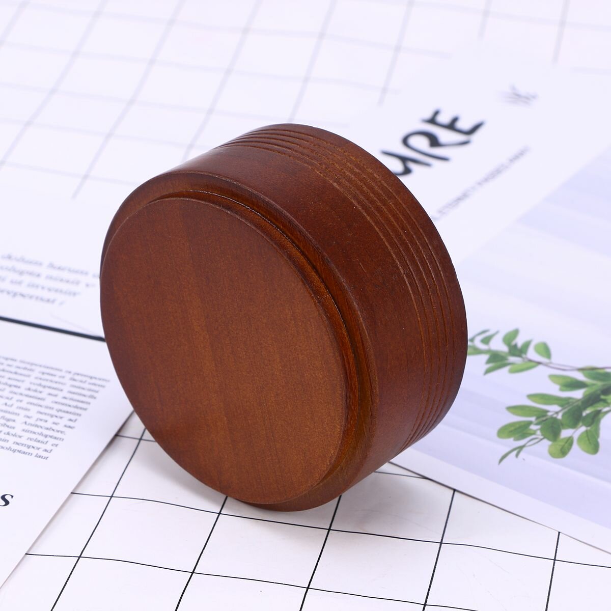 Чаша Для Бритвы, Из Бамбукового Дерева, Для Увлажняющего Бритья, 1 Штука