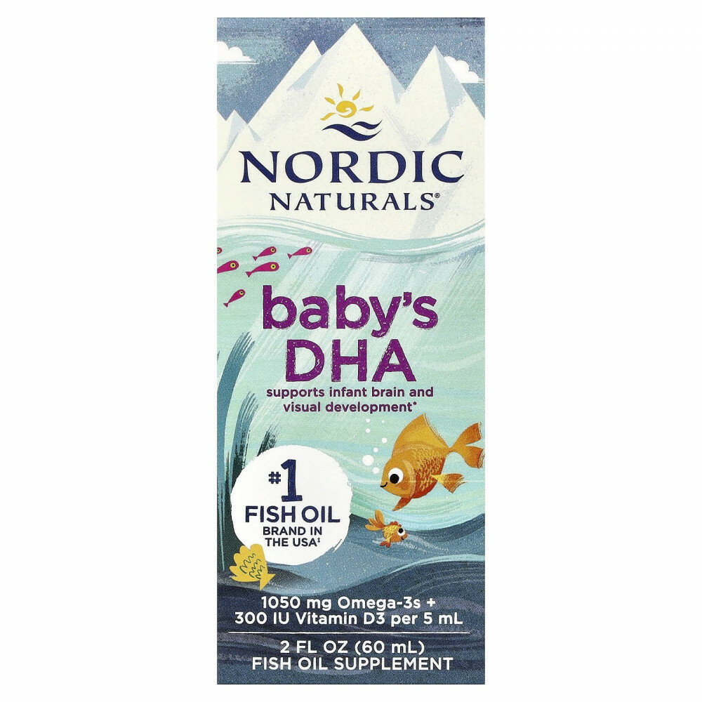Nordic Naturals, ДГК для детей, 60 мл (2 жидк. унции)