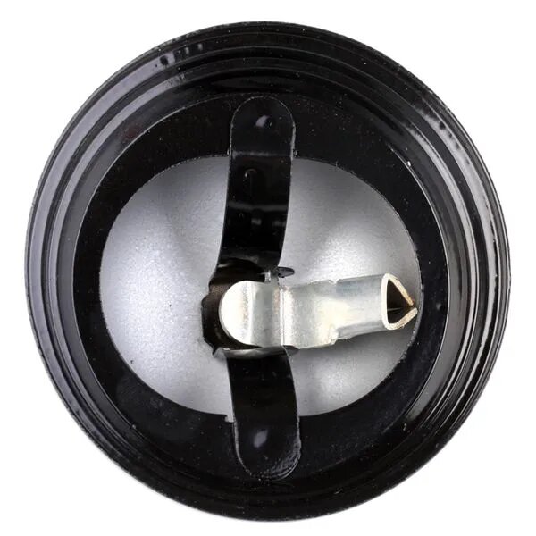 Серебристый настольный звонок из прочной нержавеющей стали для службы и ресепшена