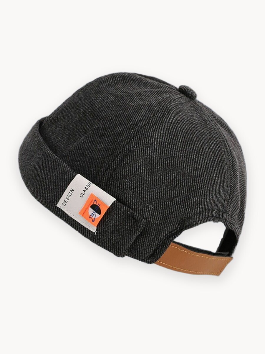 Японский стритстайл бейсболка без козырька для мужчин и женщин в ретро стиле