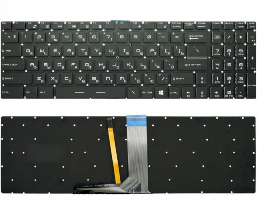 Клавиатура MSI GV72VR 7RF с подсветкой RGB