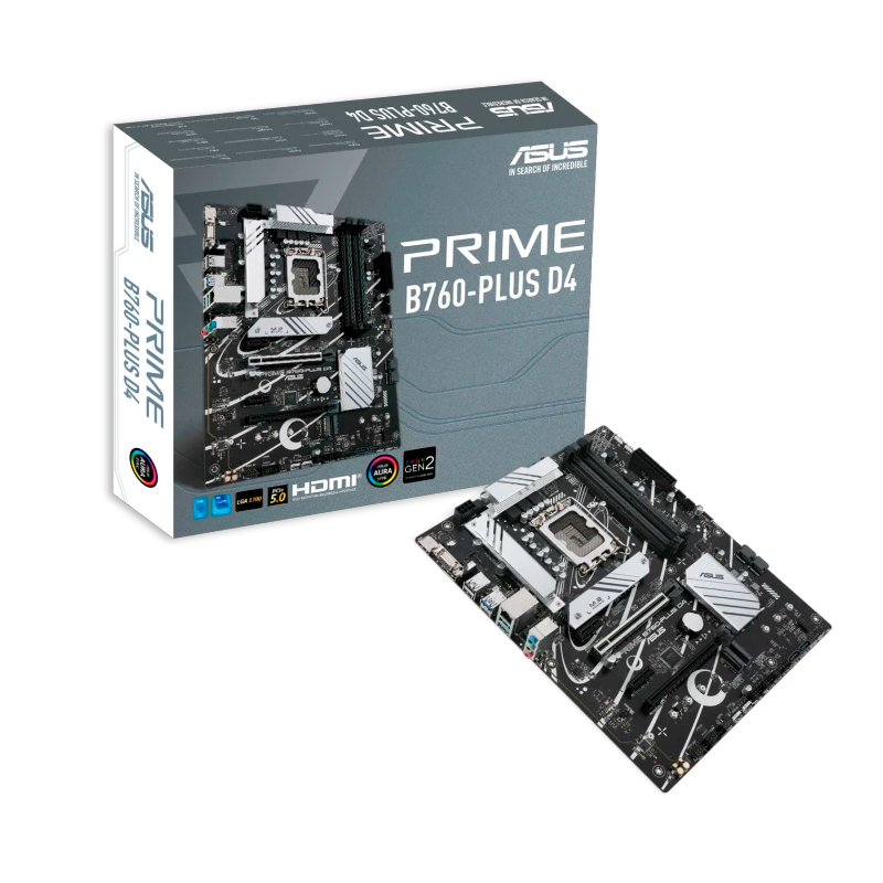 Материнская плата ASUS PRIME B760-PLUS D4, DDR4