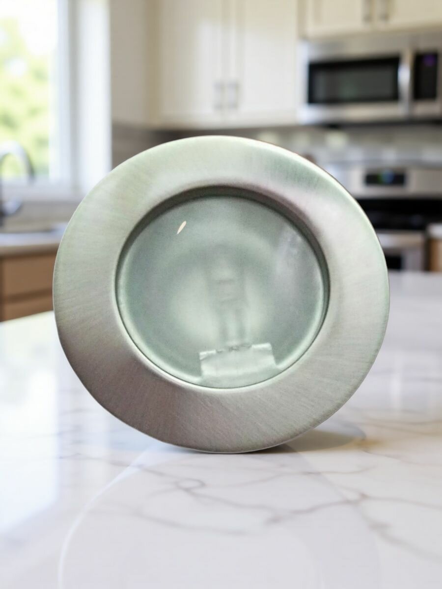 Светильник мебельный цвет хром сатин. G4. 20 вт.