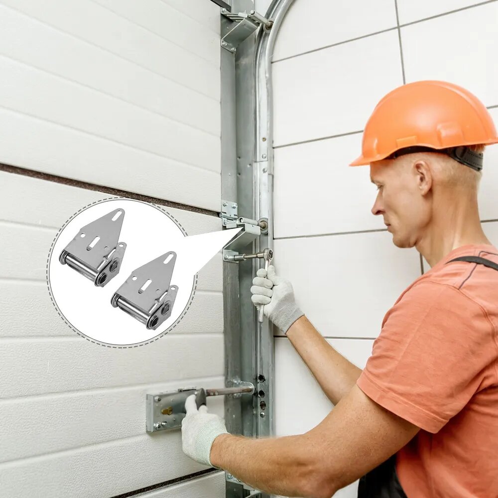 Петли Для Ворот Гаража Из Железа Размером 7,66X2,75X1,45 Дюйма Для Стабильной Поддержки