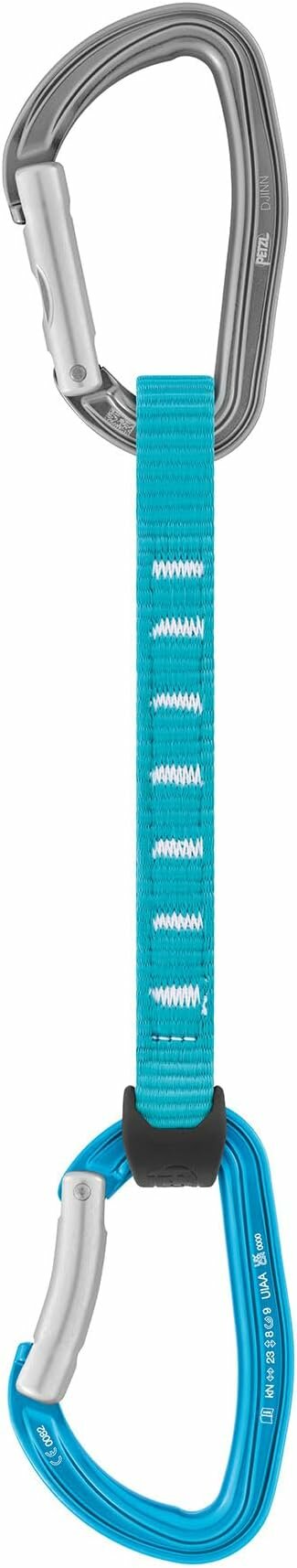 Оттяжка для скалолазания Petzl M060LC03, размер 17 см, алюминий, полиэстер, резина