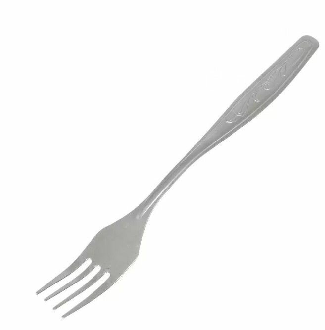 Вилка столовая Добросталь нержавеющая сталь, серия "силуэт", 3 штуки в комплекте, на подвеске (М3)