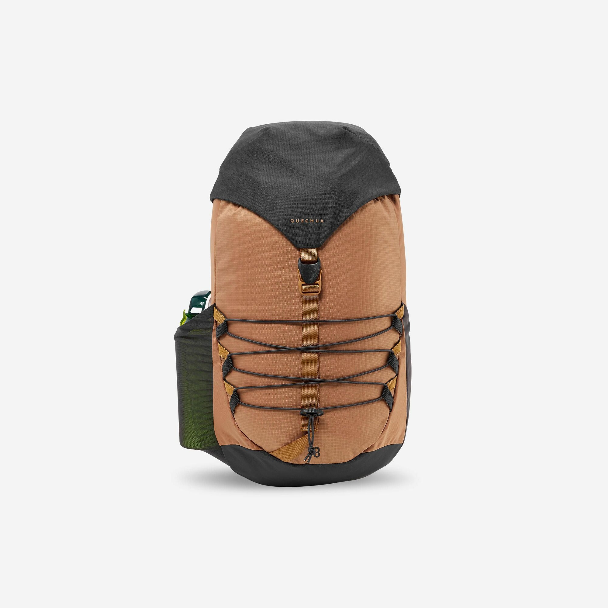 Детский походный рюкзак Quechua MH500 18 л, Decathlon, Цвет: Яркий мокко / серый уголь, Размер: Универсальный