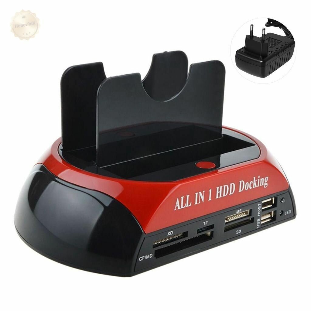 Многофункциональный 2.5 3.5IDE+SATA HDD Reader HUB-европейский стандарт