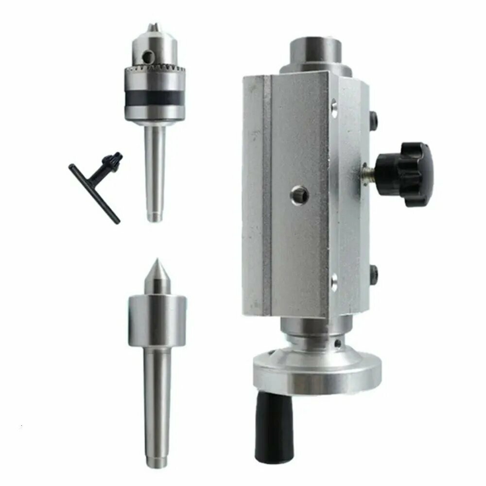 Ползунок задней бабки миниатюрного токарного станка задняя бабка в сборе с подвижной верхней частью патрона b12