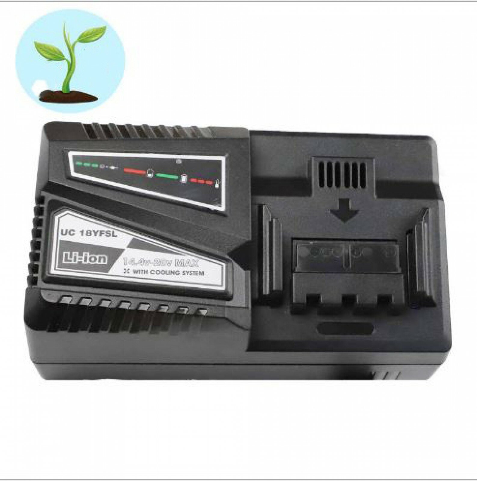 Зарядное устройство MyPads для аккумуляторов Hitachi 14,4V и 18V с током 4,5А