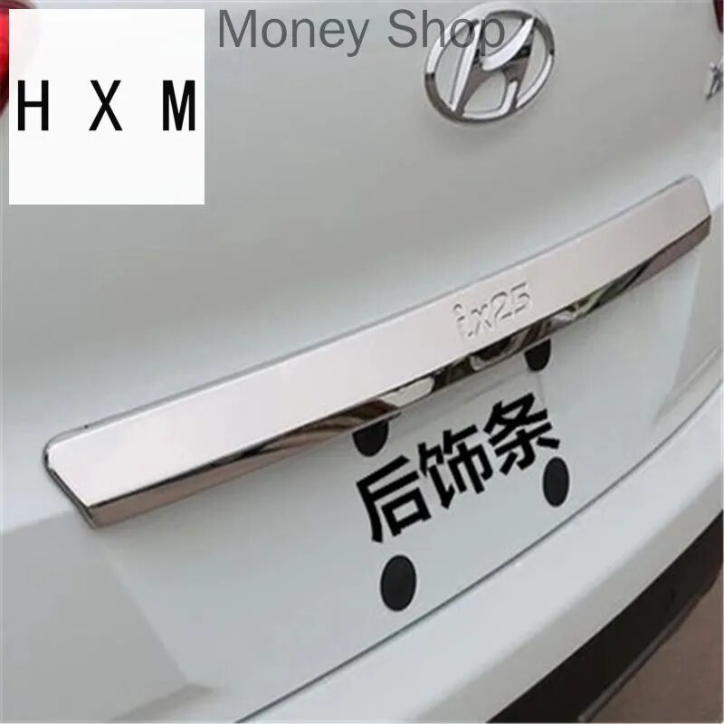 Молдинг автомобильный для Hyundai ix25, 1 шт, хром, нержавеющая сталь