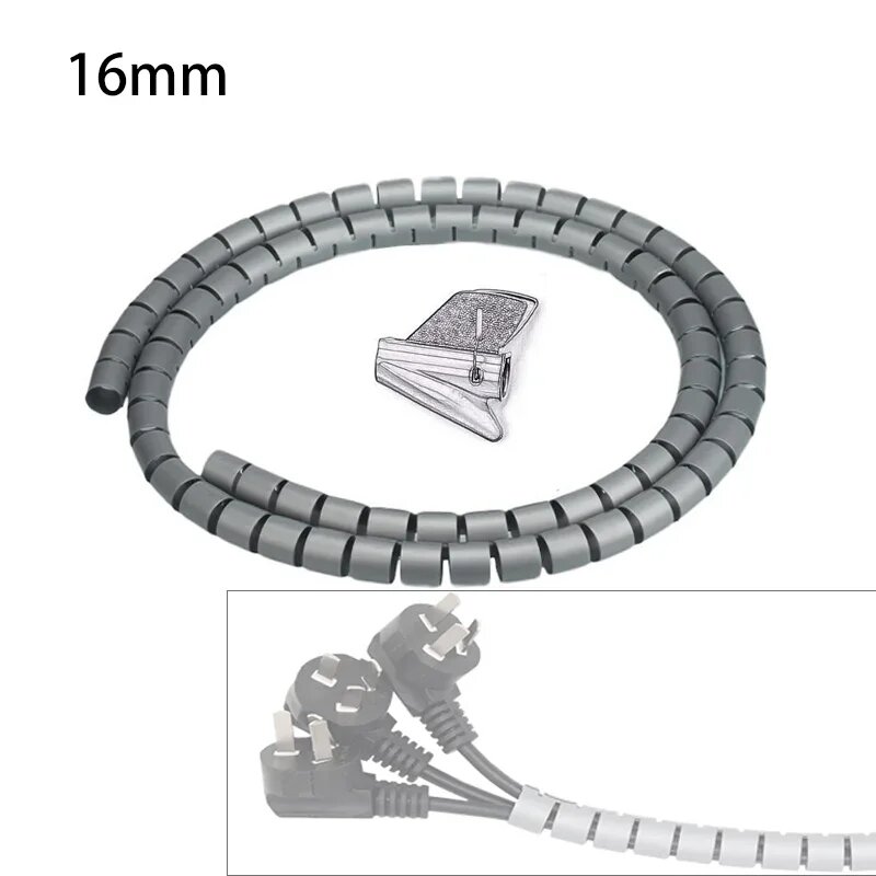 Кабельная катушка пластиковая 8/10/16/22/28/32/42 мм 16mm Grey 2m