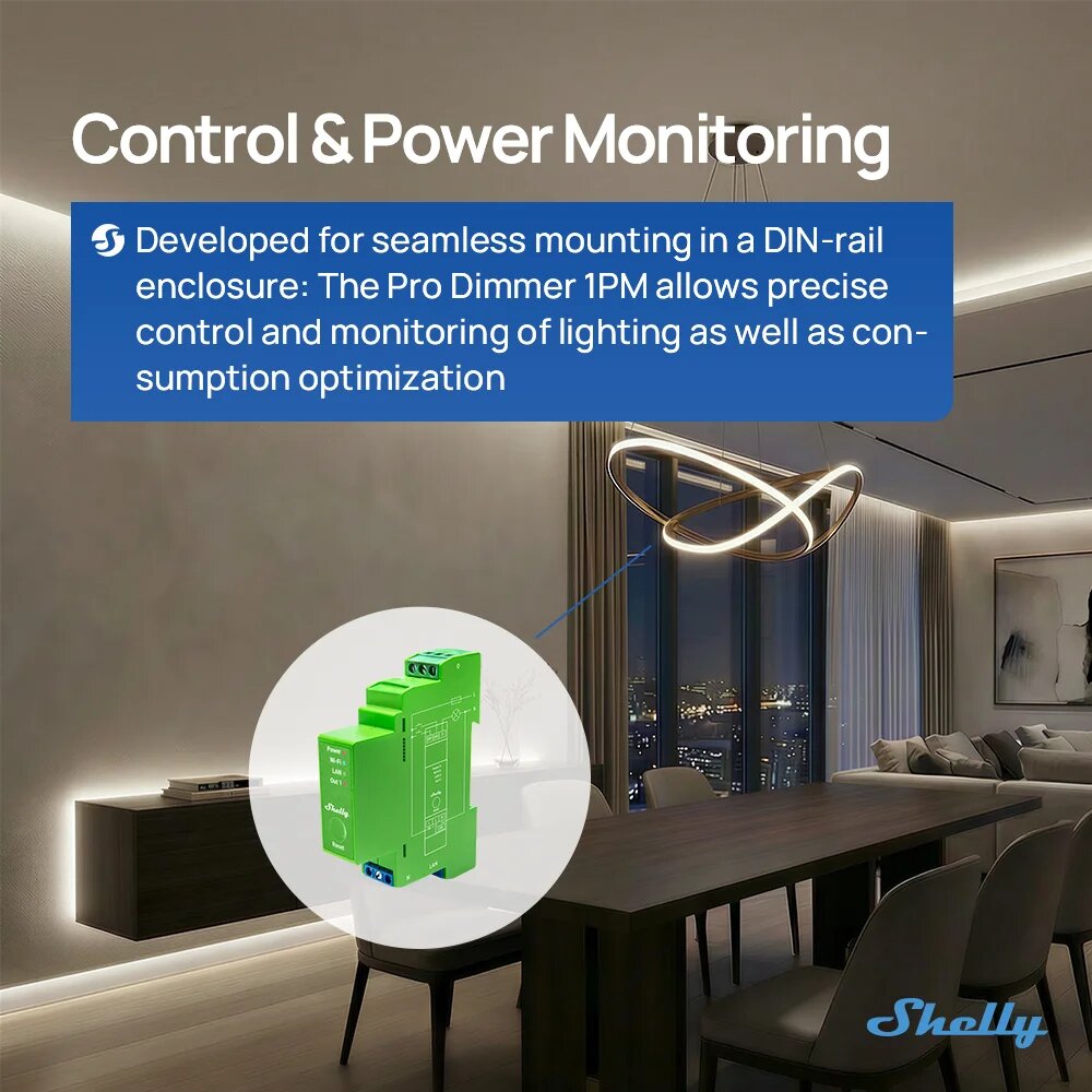Shelly Pro Dimmer 2PM (2 шт) — фото 1