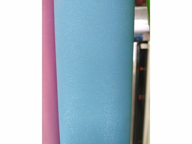 Виниловая пленка алмазная крошка голубой 0,5м*1,5м