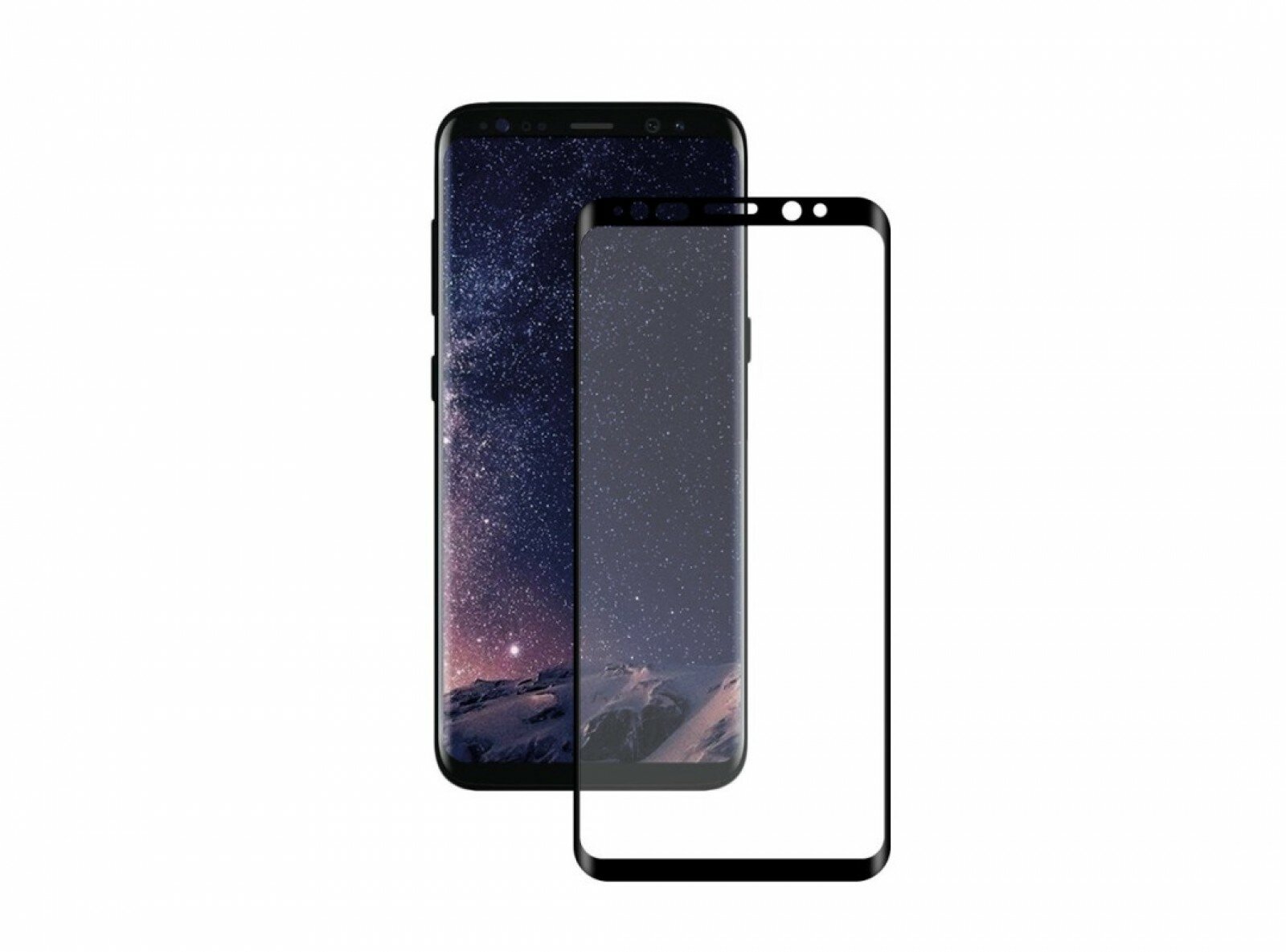 3D/5D защитное стекло MyPads для Samsung Galaxy S9 Plus с закругленными изогнутыми краями, полноэкранное покрытие
