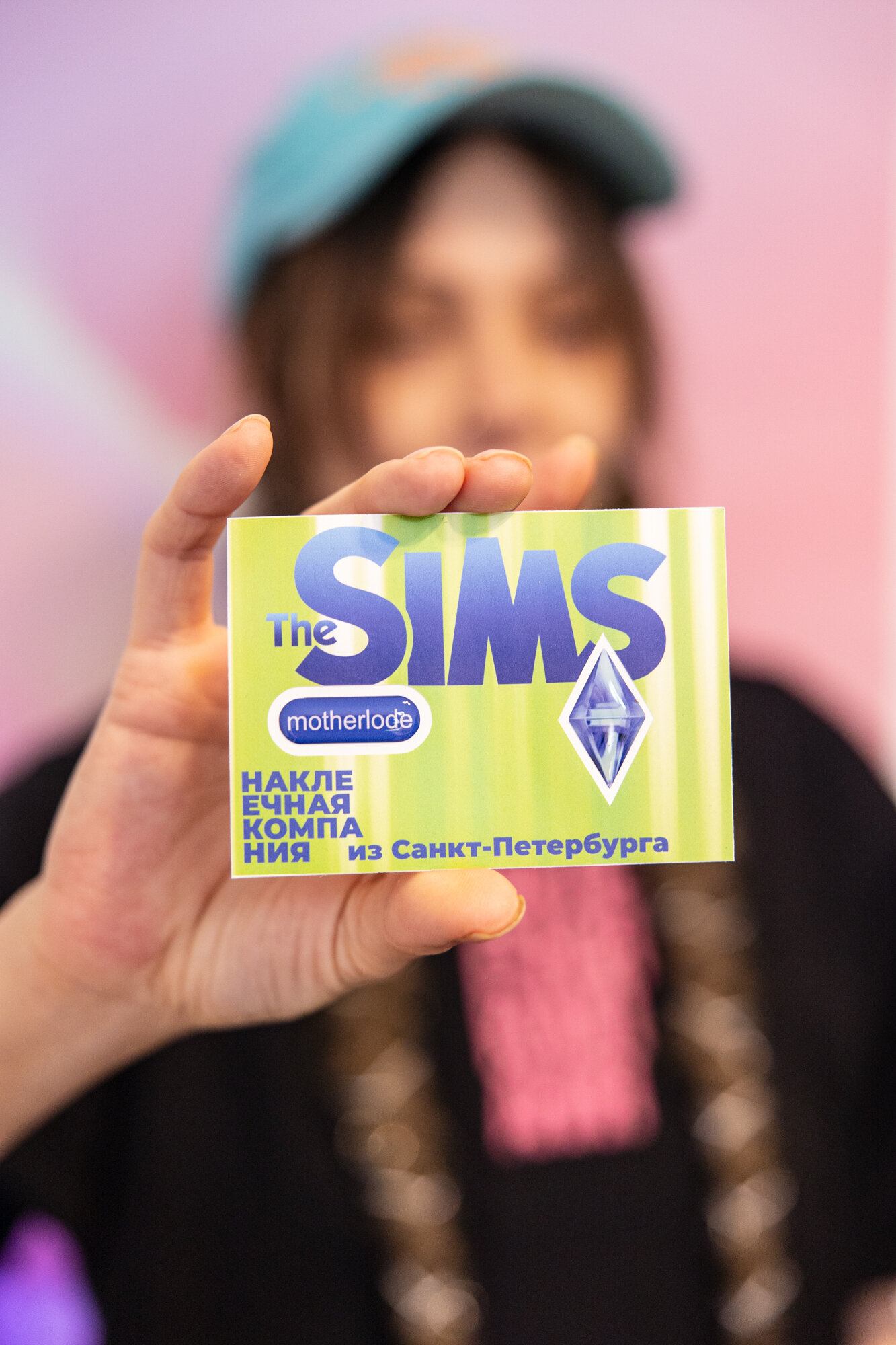 Наклейки 3д, Симс голубой Sims Денежный код Motherlode наклейки 3Д оберег на успех