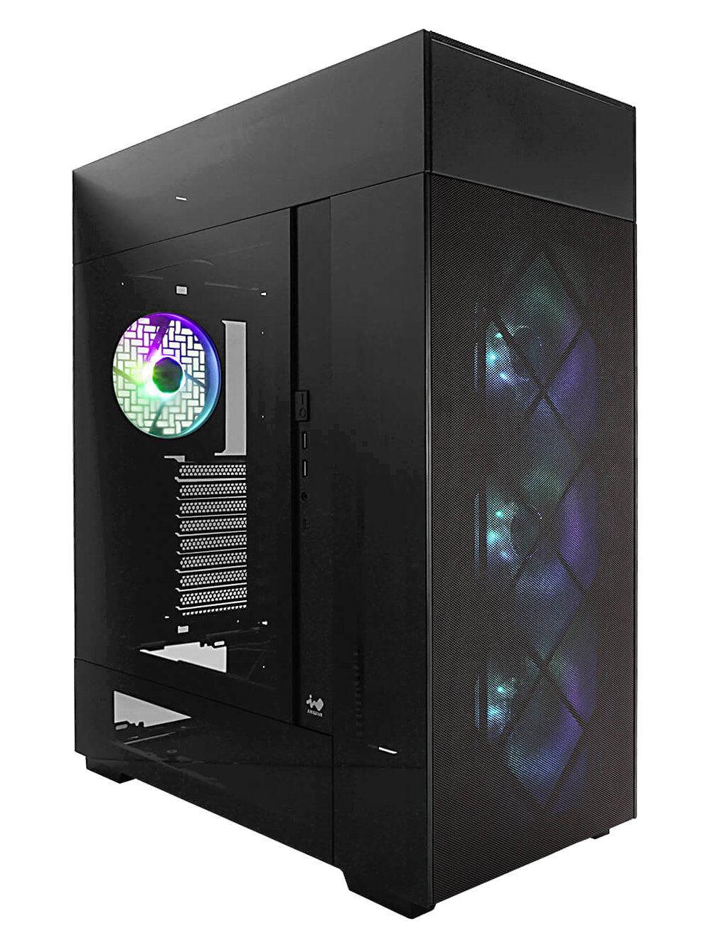 Корпус для ПК без БП INWIN Modfree Deluxe ARGB Black (IW-CS-MFDELU-BLK)