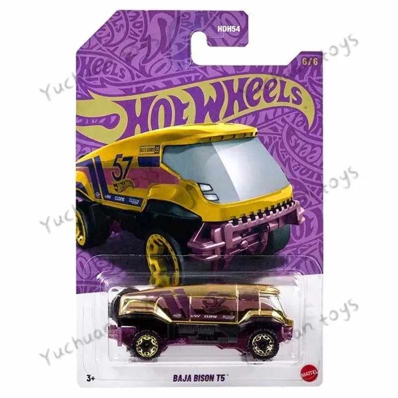 Машинка Hot Wheels HDH54 2025 Baja Bison T5 внедорожник коллекционная игрушка
