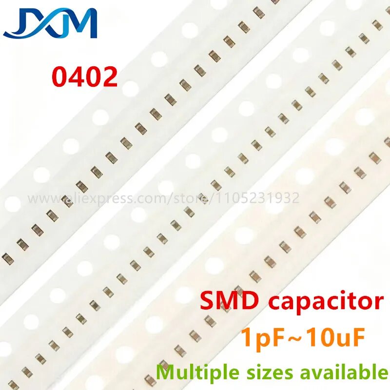 SMD 0402, 18pF 50V, 100шт