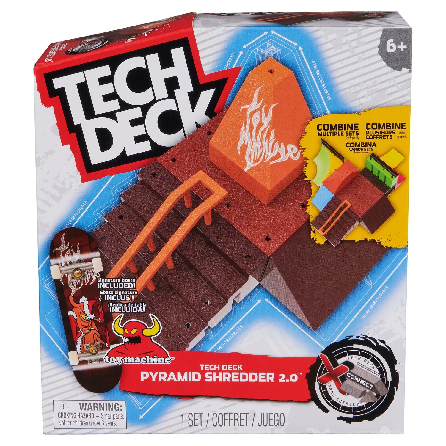 Tech Deck. Игровой набор для трюков Фингерборд X-connect Creator. Тек Дек