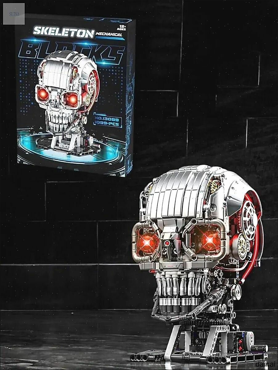 Конструктор Механический Череп Терминатор