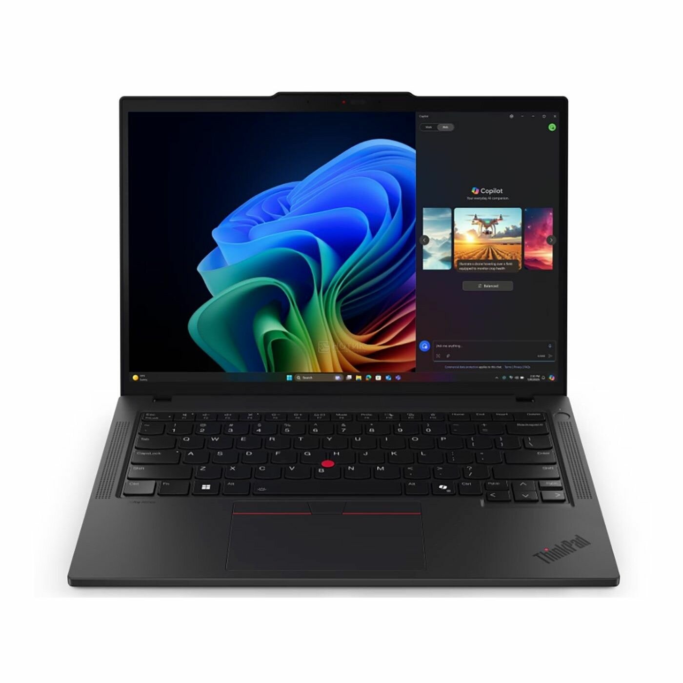 Ноутбук Lenovo Thinkpad T14 G6 14" WUXGA Touch AMD Ryzen AI 7 PRO 350 16ГБ / 512ГБ SSD Windows 11 Pro клавиатура с русской гравировкой