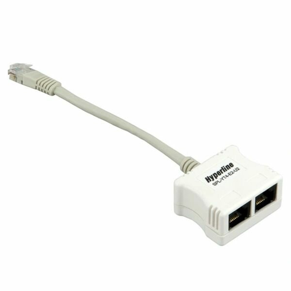 Разветвитель Hyperline SPL-YT4-E2-U2