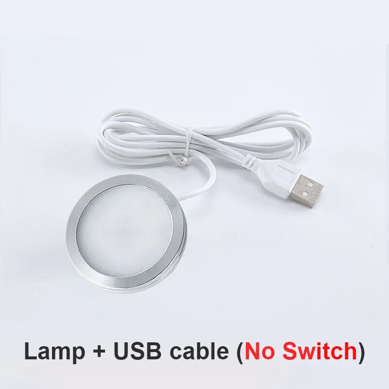 LED USB 5V свет под шкафом модель подсветка для витрины полки счетчика освещение для каравана кемпера прожектор встроенные свет 3Вт