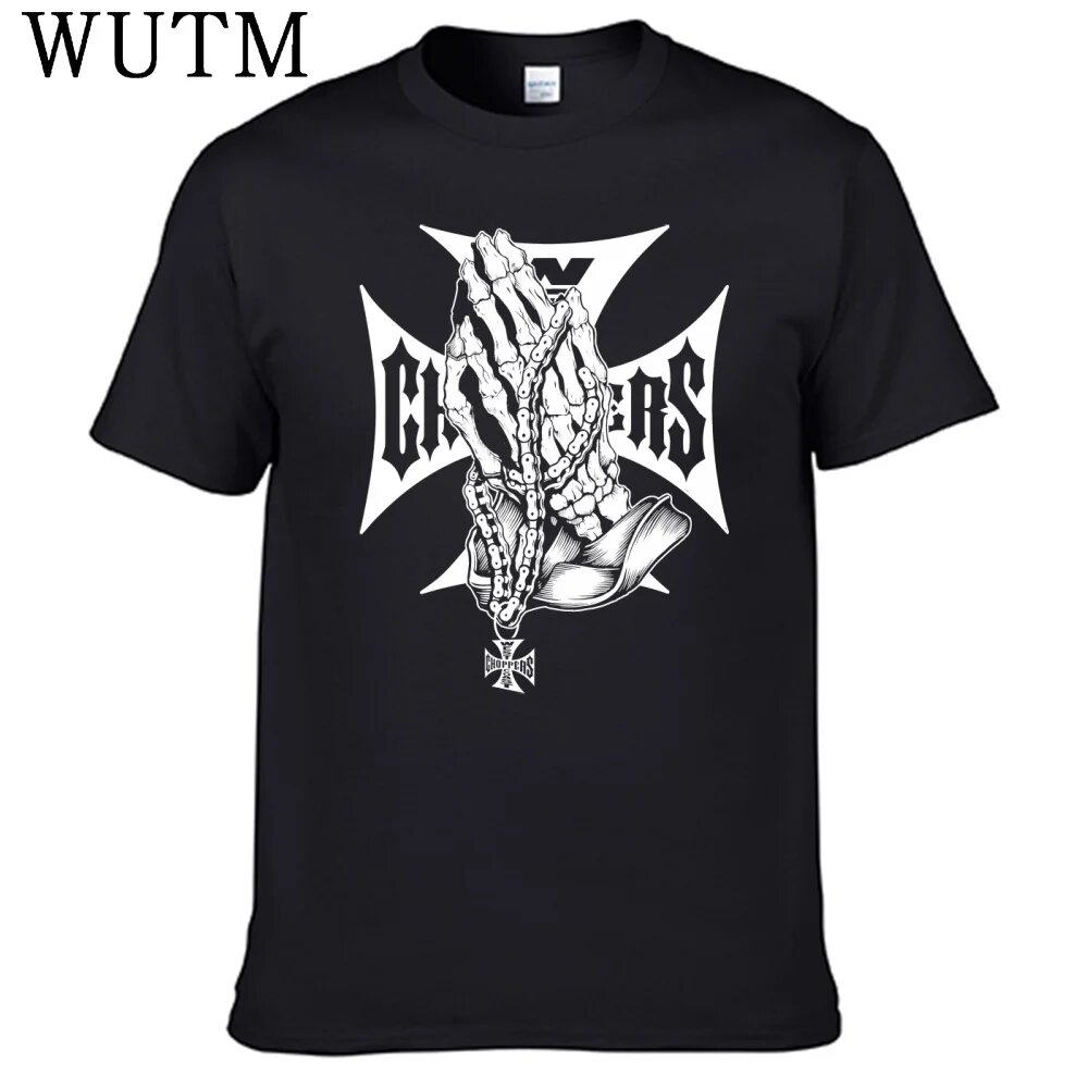 Футболка мужская West Coast Choppers Iron Cross, XXXL, черный