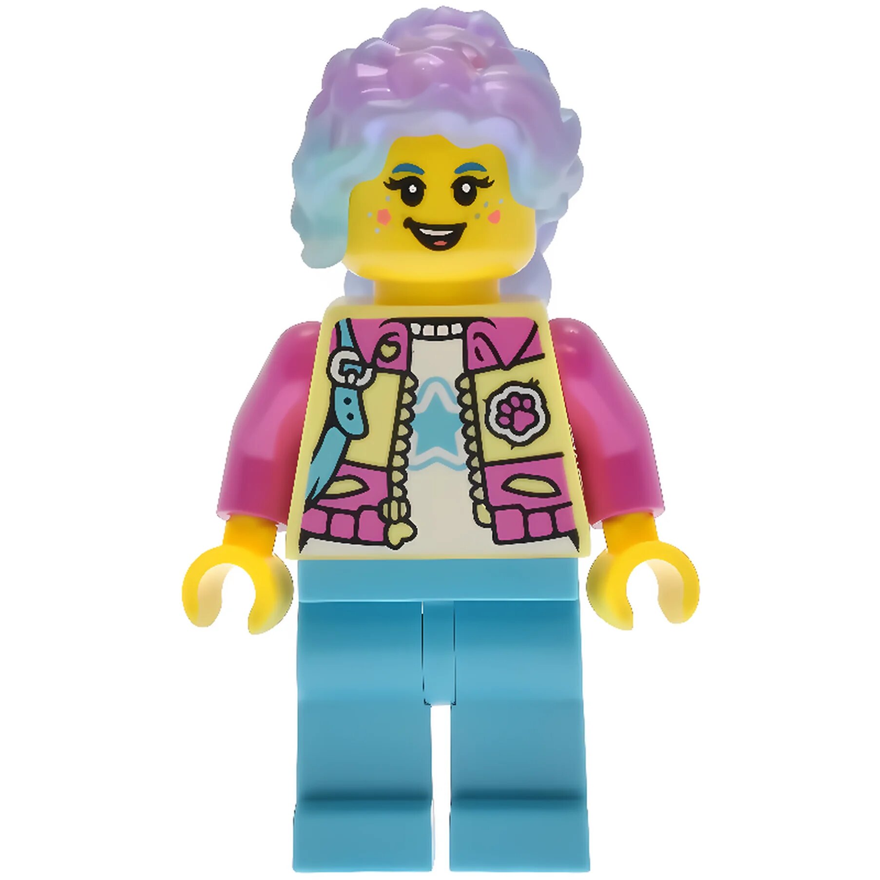 Минифигурка Lego DREAMZzz Izzie (Isabel Christina Garcia) - Bright Light Yellow and Dark Pink Jacket drm071 N