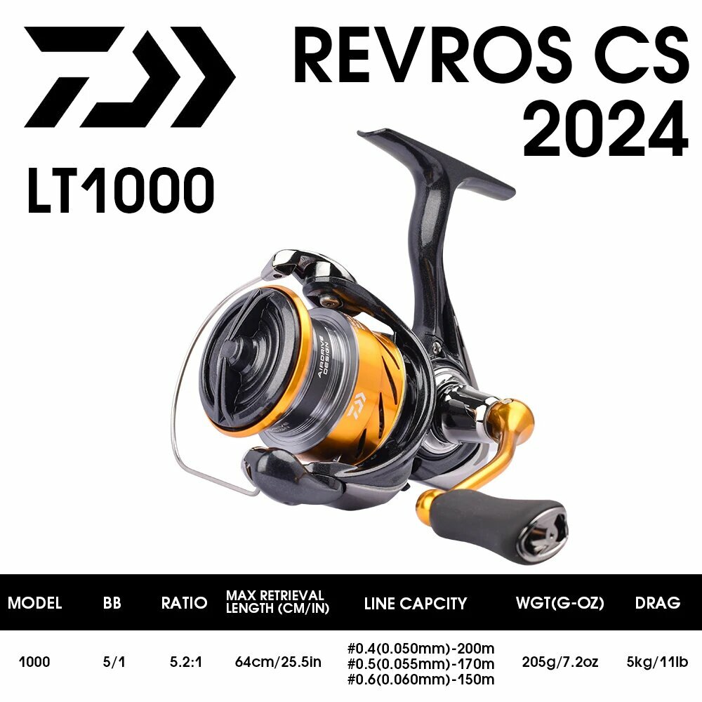 DAIWA Revros CS LT1000, Цвет: 1000, спиннинговая катушка