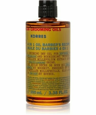 Масло косметическое Korres Athenian Grooming для мужчин, 100 мл