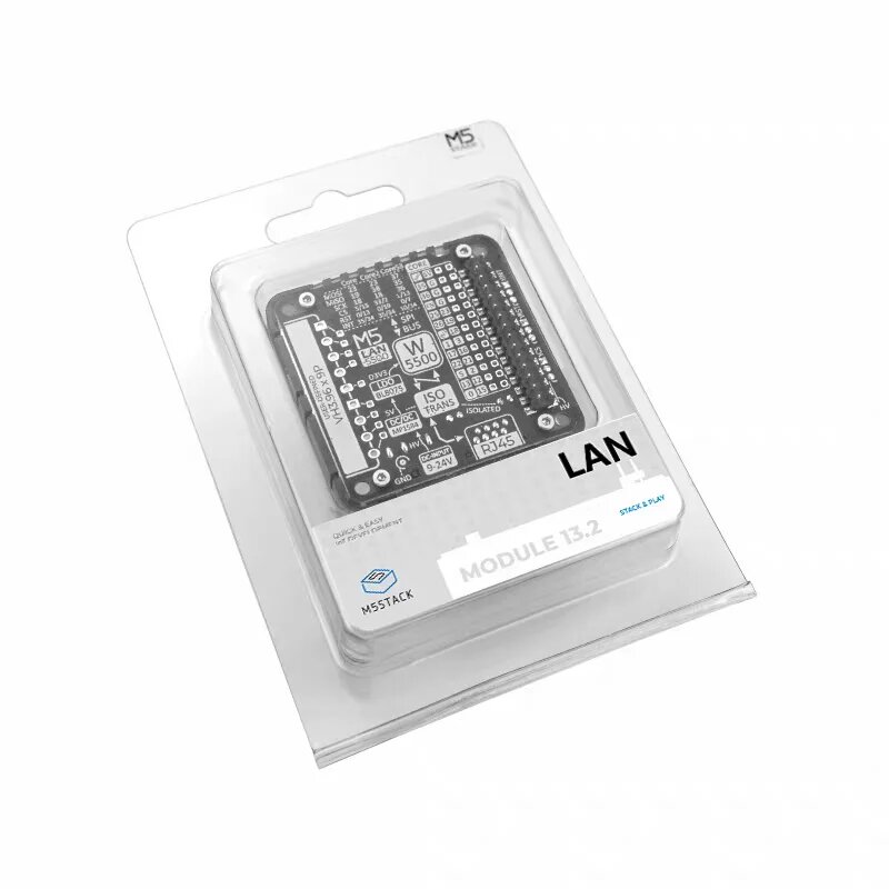 M5Stack Модуль Ethernet W5500 SPI — фото 1