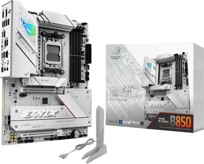 Материнская плата ASUS B850-A ROG Strix Gaming WIFI Socket AM5