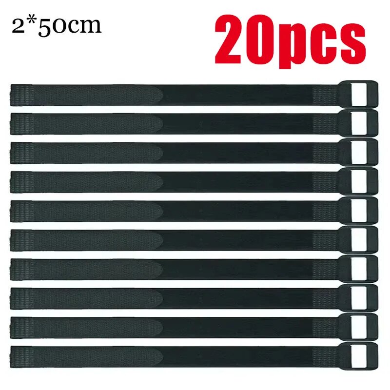 20шт нейлоновых стяжек 2*50см