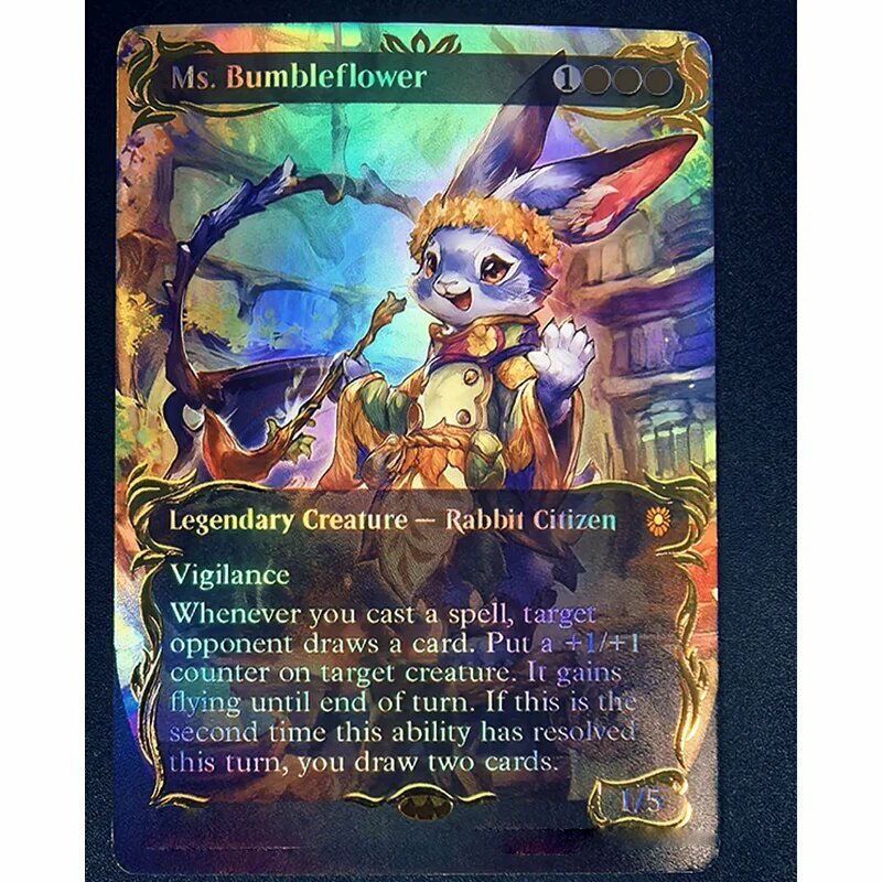 Набор карт Magic: The Gathering BLC Bloomburrow Commander 103, Ms. Bumbleflower 93, Mind BLC-103