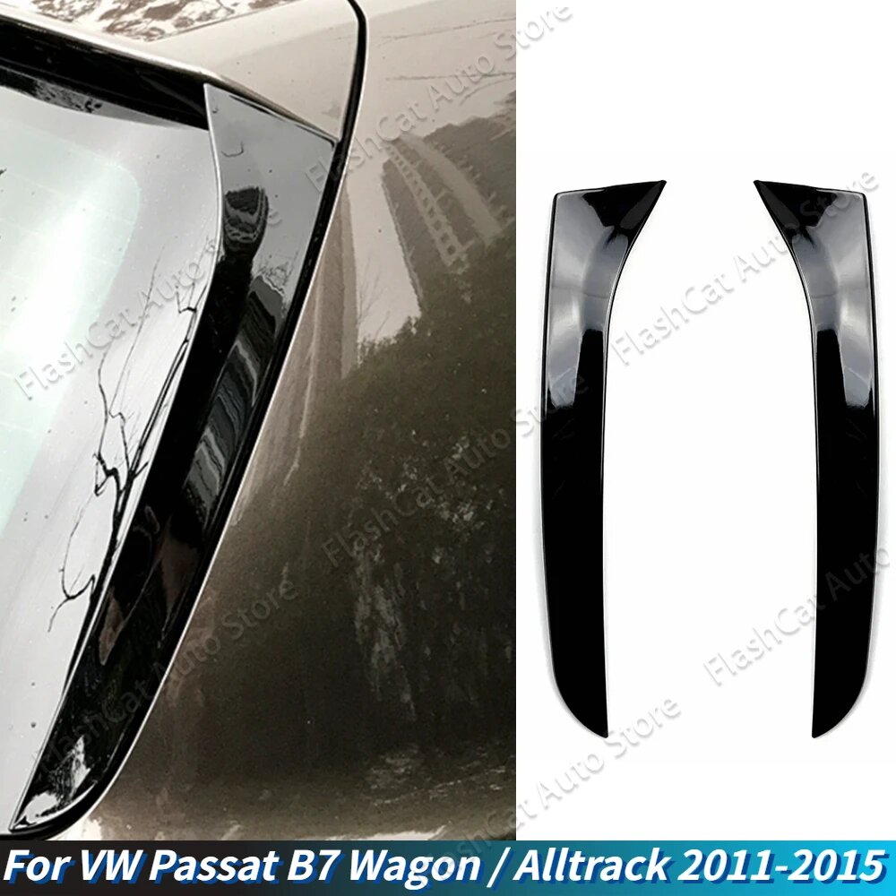 Автомобильный задний боковой спойлер на окно для VW Passat B7 Wagon /Alltrack 2011-2015 утка Обложка Наклейка отделка тюнинг комплекты кузова автомобильный Стайлинг