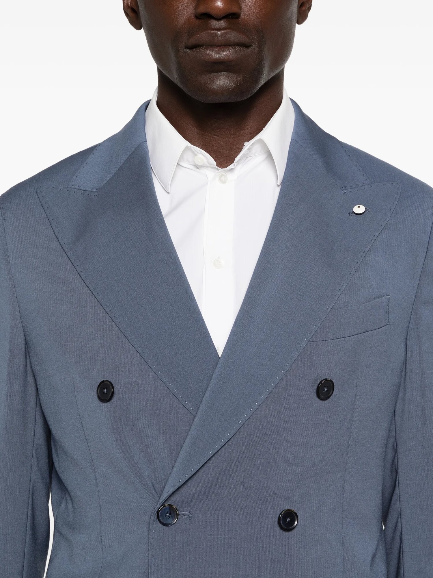 Комбинезон Lubiam Double-breasted peak-lapel suit, размер 56 — фото 1