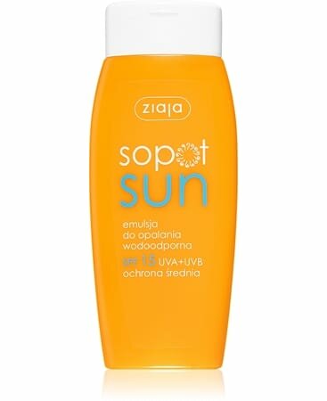 Средство солнцезащитное Ziaja Sopot Sun, spf 15, 150 мл
